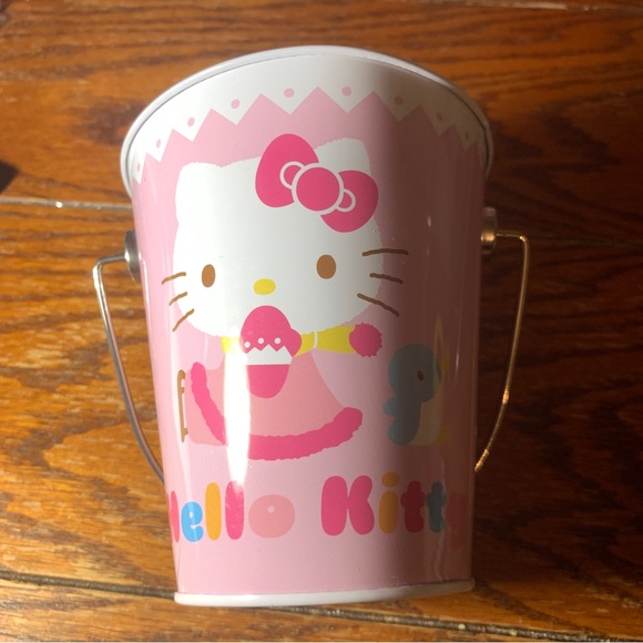 Hello Kitty | Other | Mini Hello Kitty Tin Bucket | Poshmark